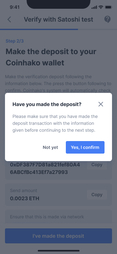 How Do I Verify My Wallet Using The Satoshi Test Method?